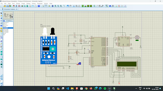Do embedded system projects with proteus simulation by Ahmed_ghattas | Fiverr