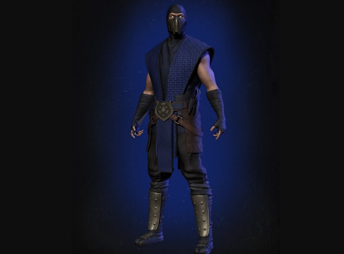 Sculptor realistic 3d game character, texture ue5 3d model, control rig ...