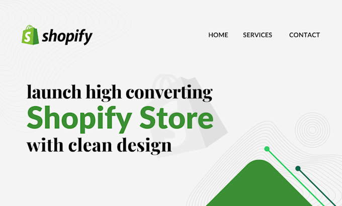 Design, redesign shopify store, shopify dropshipping store, shopify ...