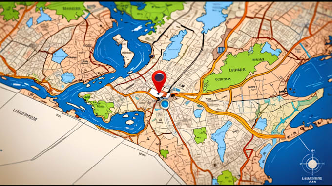 Draw a vector map in illustrator by Collieilson | Fiverr
