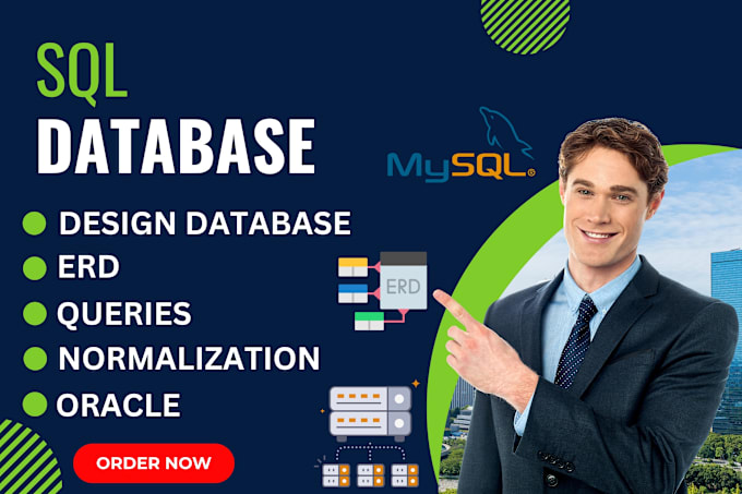 Do Erd Normalization Database Design Queries And Oracle By Skr Ath7 Fiverr