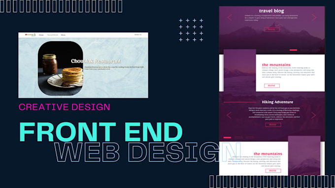 Create a responsive front end design for your website by Haider_kazmi1 | Fiverr