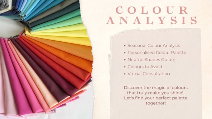 Elevate your style with color analysis and a personalised colour ...
