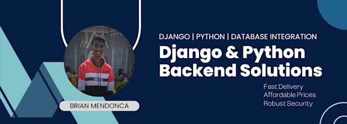 Implement backend to your website with django framework by Shadeabm ...