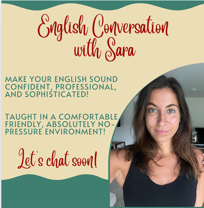 Teach you professional, conversational english by Sajodi | Fiverr