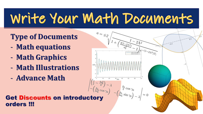 Help you as a mathematical document writer and illustrator by Arisalfan ...