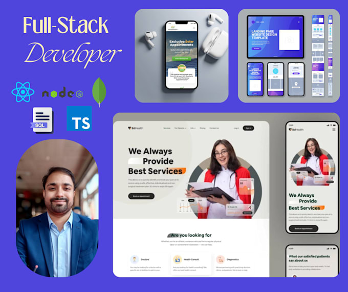 Design and develop a fully responsive react website by Sudip_pahari ... Design and develop a fully responsive react website by Sudip_pahari ...