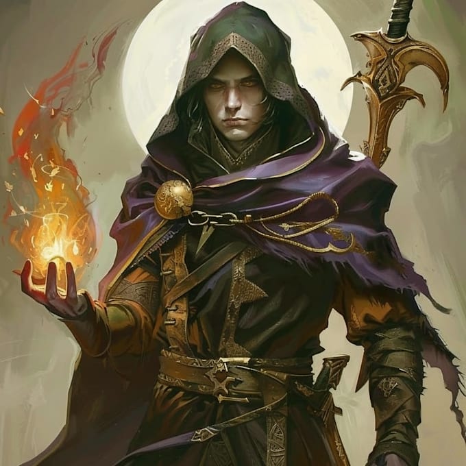 Make your dnd character design by Raektox278 | Fiverr