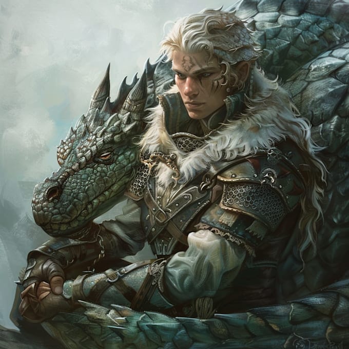 Draw a dnd character art and dnd illustration by Hesosthu | Fiverr