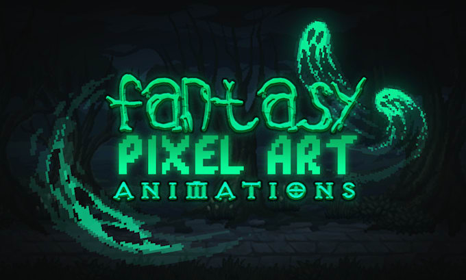 Create pixel art spell animations by Frostwindz | Fiverr