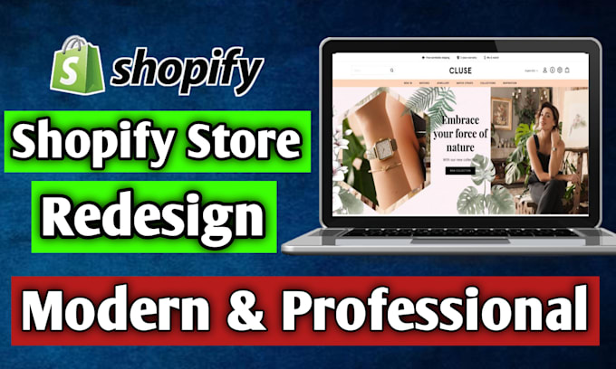 Design or redesign your shopify website or store by Ameeracademy322 | Fiverr