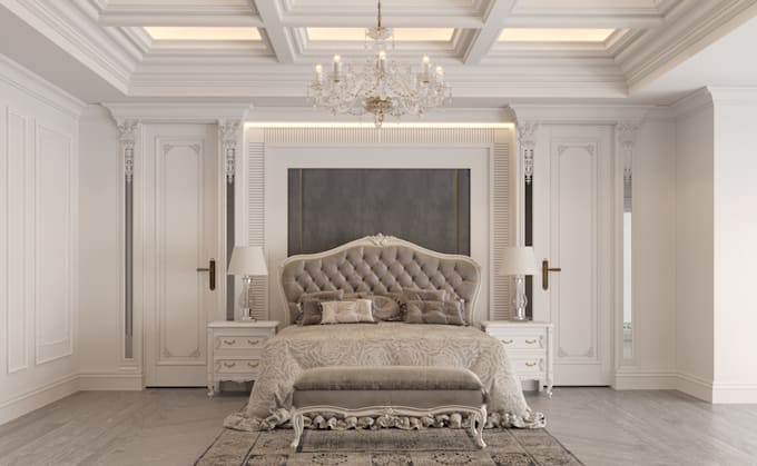 Do 3d interior design and realistic render,3d max corona by Eima_bagheri | Fiverr