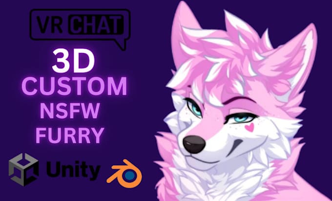 Do custom 3d vrchat avatar, vr character, 3d model, vrc avatar, vr chat ...