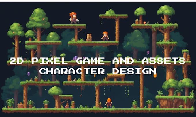 Draw 8 bit, 16 bit 2d pixel art and animations for pixel and minecraft ...