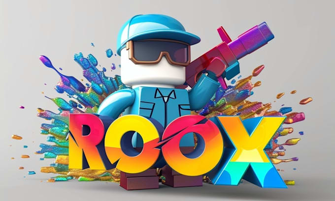 Create a modern roblox logo for your roblox game by Zaracreativehub ...