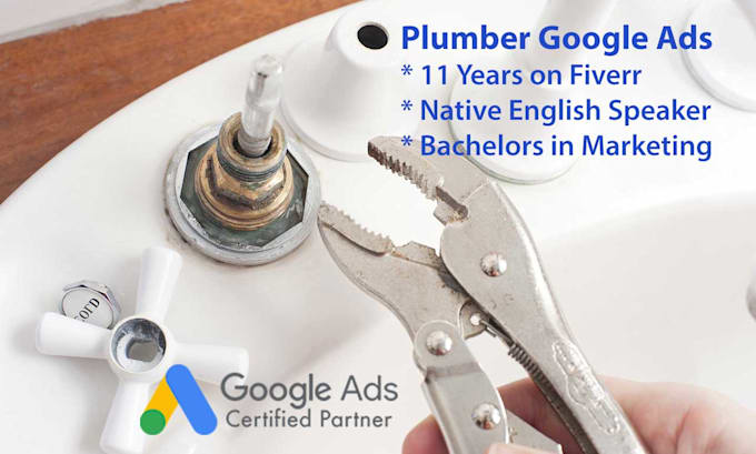 Setup and manage your plumber google ads campaign by Notaprogrammer | Fiverr