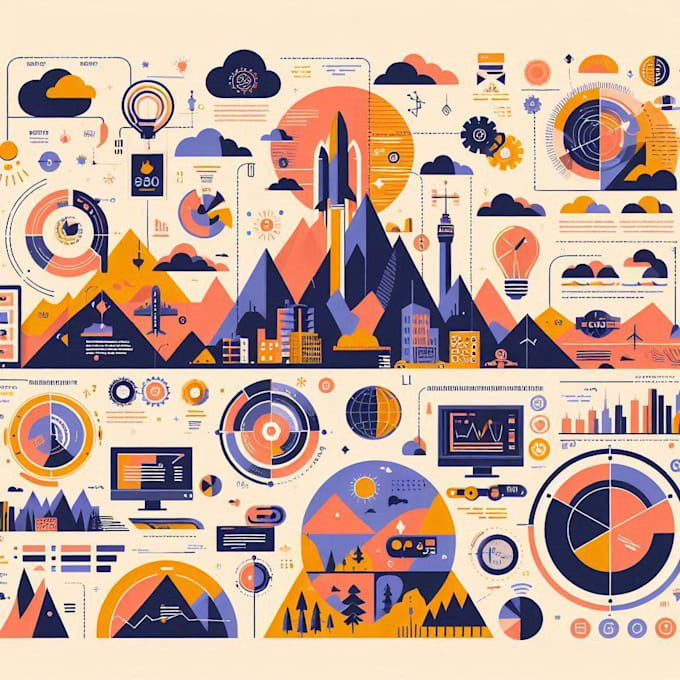 Create stunning infographics to visualize your data by Kenzuuu07 | Fiverr
