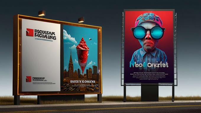 Do printable billboard, yard sign, signage, poster, signboard and ...