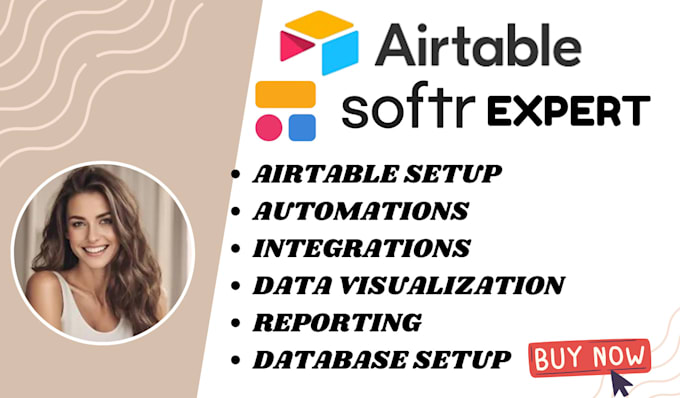 Setup Airtable Airtable Database Airtable Automation Convert To Softr Web App By Rachel Smit1