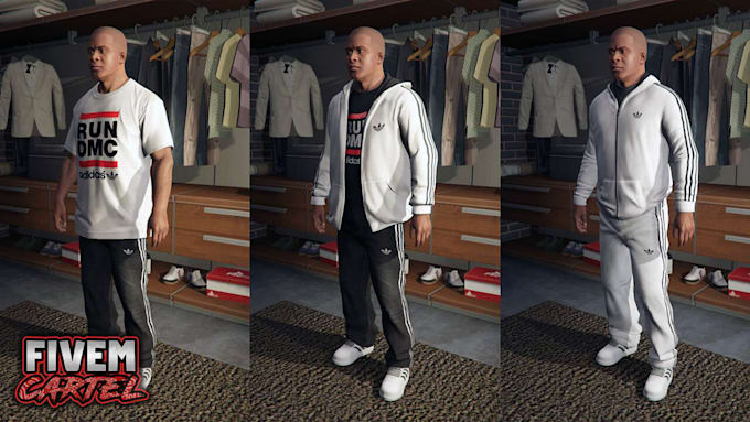 Customized gta fivem ped, custom gta 5 fivem ped, fivem clothing ...