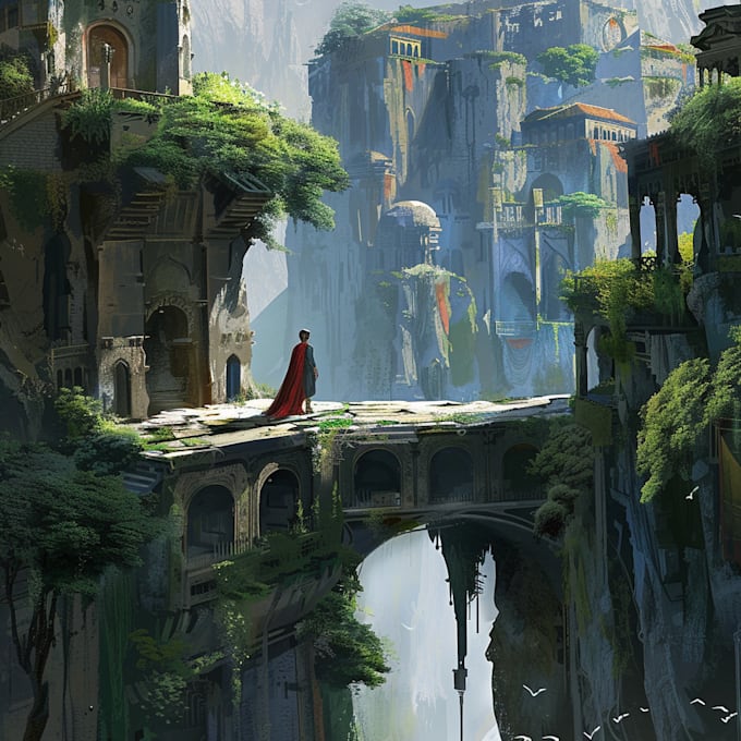 Make a professional environmental concept art by Syedhaur | Fiverr