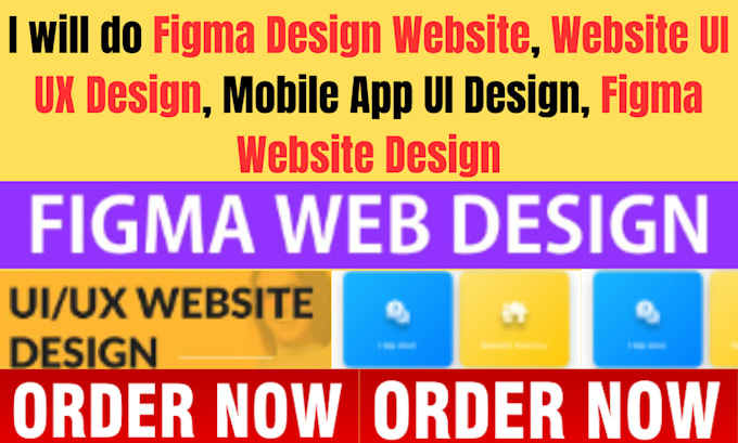 Do figma design website figma website website ui ux design mobile app ui design by Lisawaynee ...