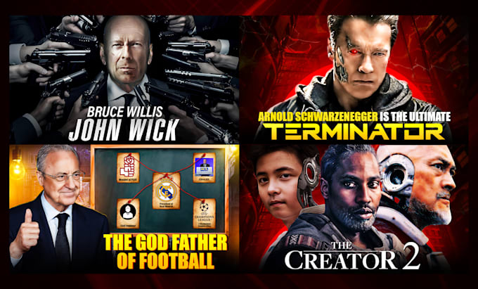 Design your movie thumbnail, sports and clickbait thumbnails by ...