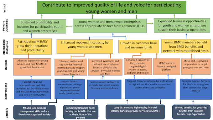 Do quality project designs, toc and result frameworks by Mutiga24 | Fiverr