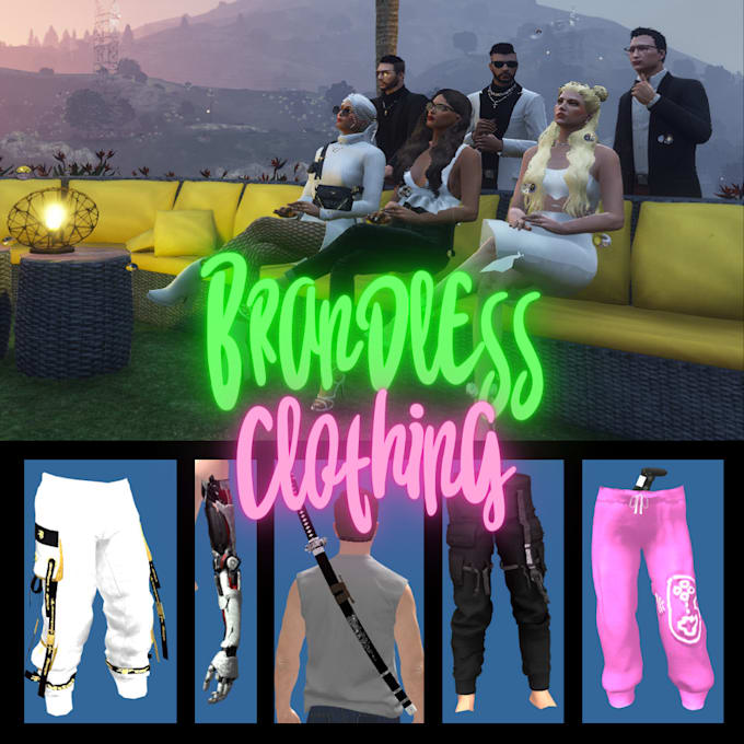 Give a fivem lore friendly clothing pack for your server by Catherinegre313 | Fiverr