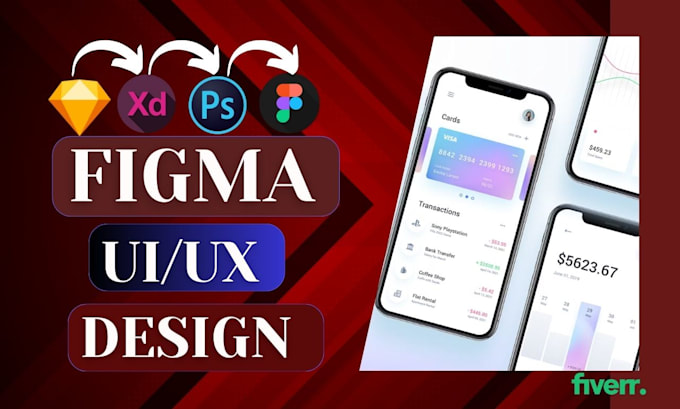 Figma app ui design or website and landing page uiux redesign by Jewel_org | Fiverr