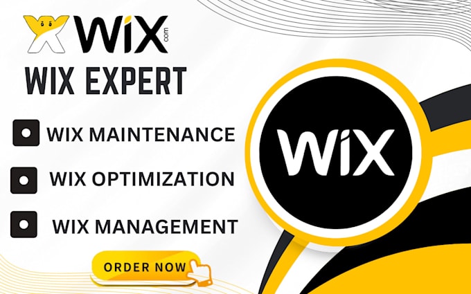 Wix website maintenance wix management wix optimization wix developer ...