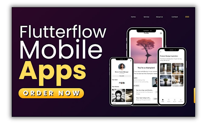 Build Flutter Flutterflow App Design Mobile App Flutter Developer Custom Widget By