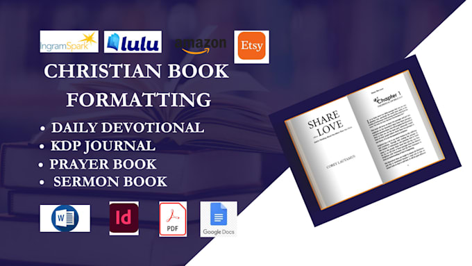 Format christian ebook, book cover, daily devotional, prayer book ...