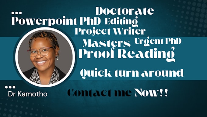 Proofread, phd dissertations, proposal, research methodology or ...