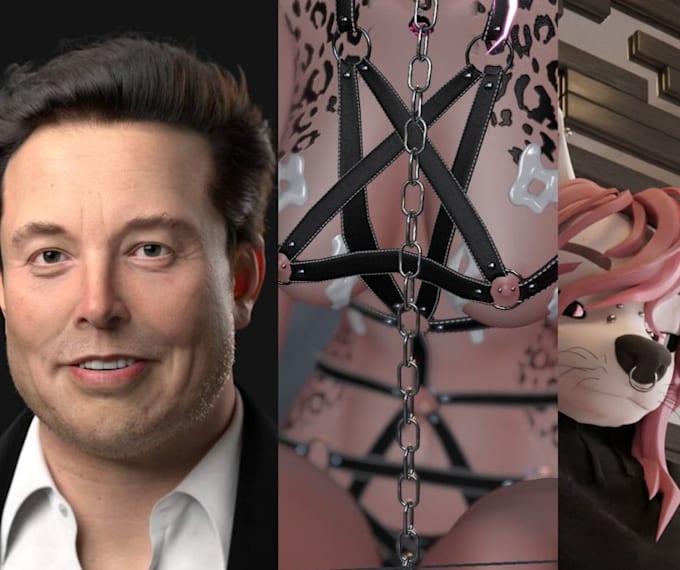 Design a custom and detailed vrchat or vtuber 3d model with sps and ...