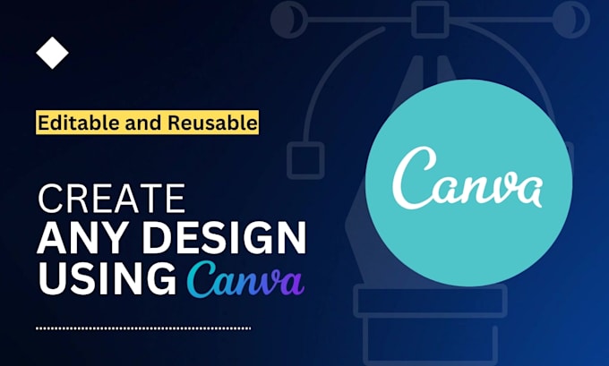 Create any design using canva by Gdrayhan | Fiverr