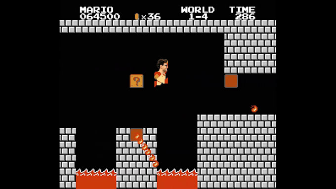 Make you a super mario character in final level by Federico3d | Fiverr