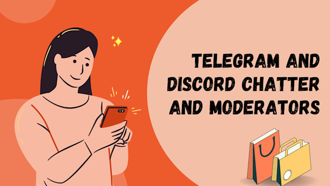 Be your discord moderator or telegram chatter for creating hype on your ...