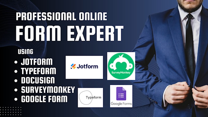 Create jotform, online forms, typeform, google form and surveymonkey by Samsegun211 | Fiverr