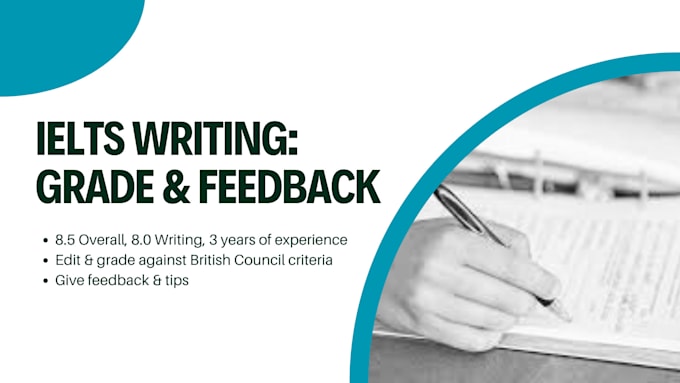 Check, grade, and give feedback on your ielts writing tasks by Lam_nhi ...