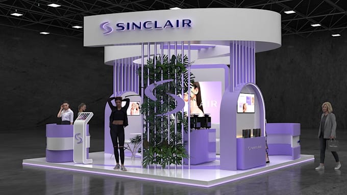 Create customized 3d kiosk, stall, shop, and outlet designs by ...