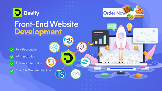 Build your frontend website using react js and next js by Devify2022 ...