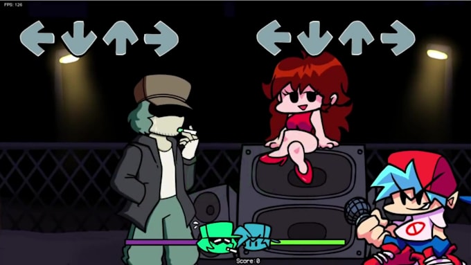 Custom friday night funkin sprite animation, fnf background, fnf sprite ...