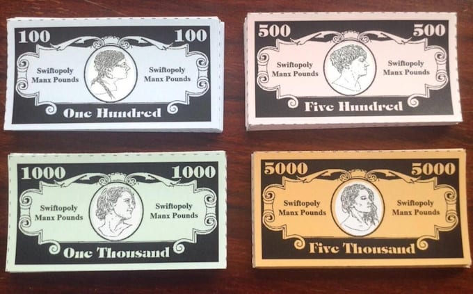Design your own custom banknote, currency, board game money by Manuel ...