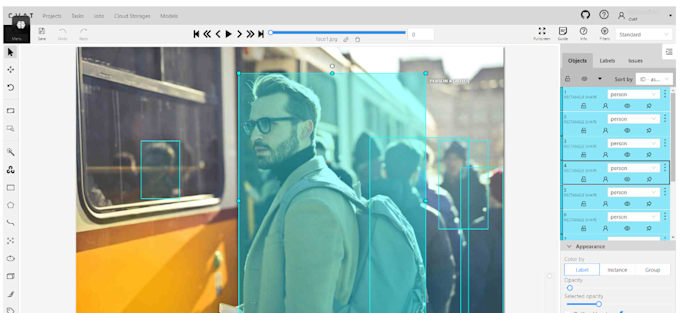 Image annotation ,bounding box, polygons and all data labelling for ai