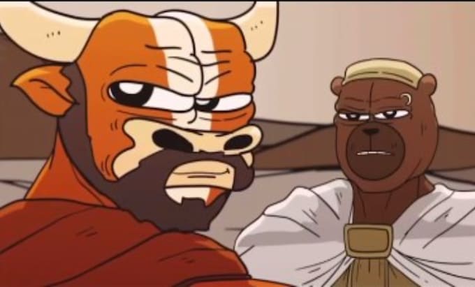 2d meme token animation, 2d crypto animation solana meme coin video, 2d ...