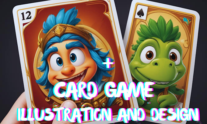 Create amazing card game illustration and design, tarot cards for board ...