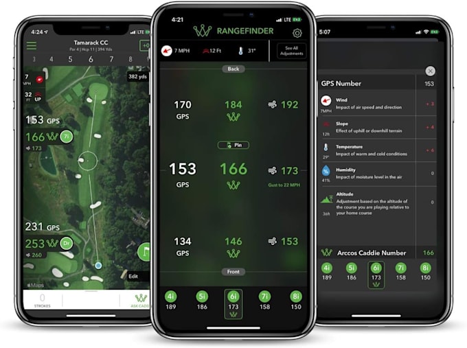 Build custom golf app, golf booking app, golf course locator app, golf ...