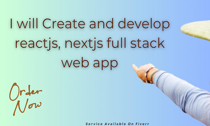 Create and develop reactjs, nextjs full stack web app by Omathdevelop ...