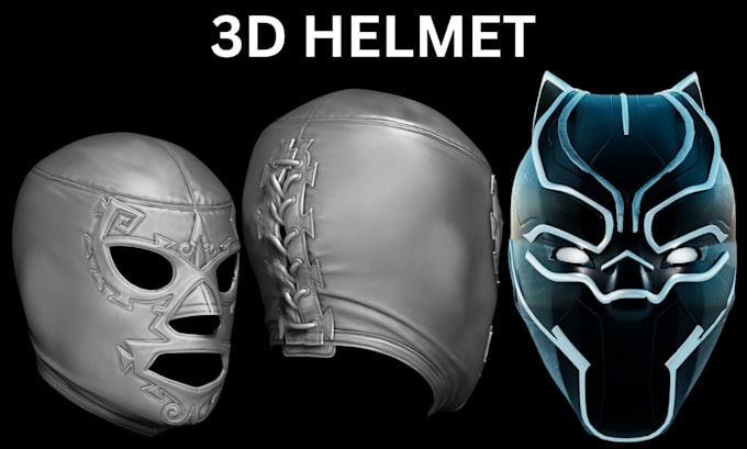 Create 3d cosplay mask,3d helmet,3d armour,superhero suit cosplay ...